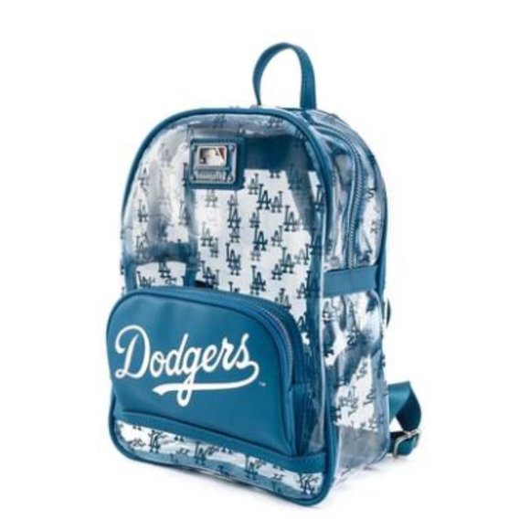 Loungefly | Bags | Loungefly Mlb Los Angeles Dodgers Clear Mini ...